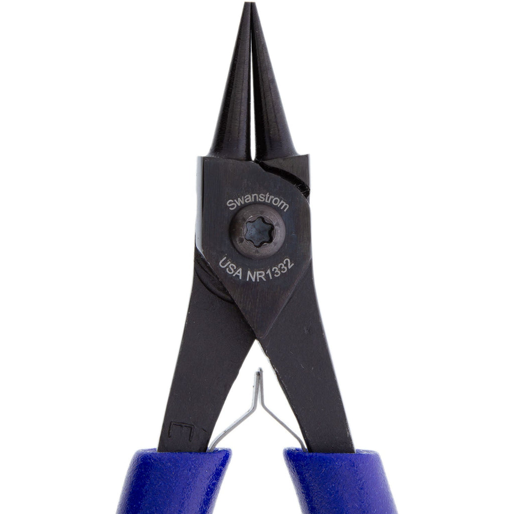 Pliers - Round Nose, Heavy-Duty, Long Ergonomic Handle (Swanstrom® NR1332)