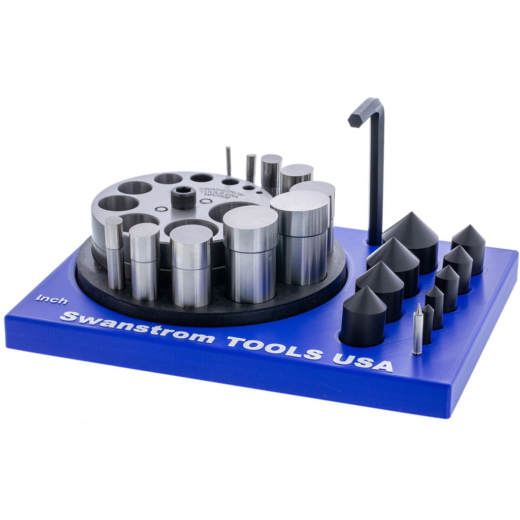 Swanstrom - Inch Round Disc Cutter - 1/8" - 1 1/4" | Micro-Tools