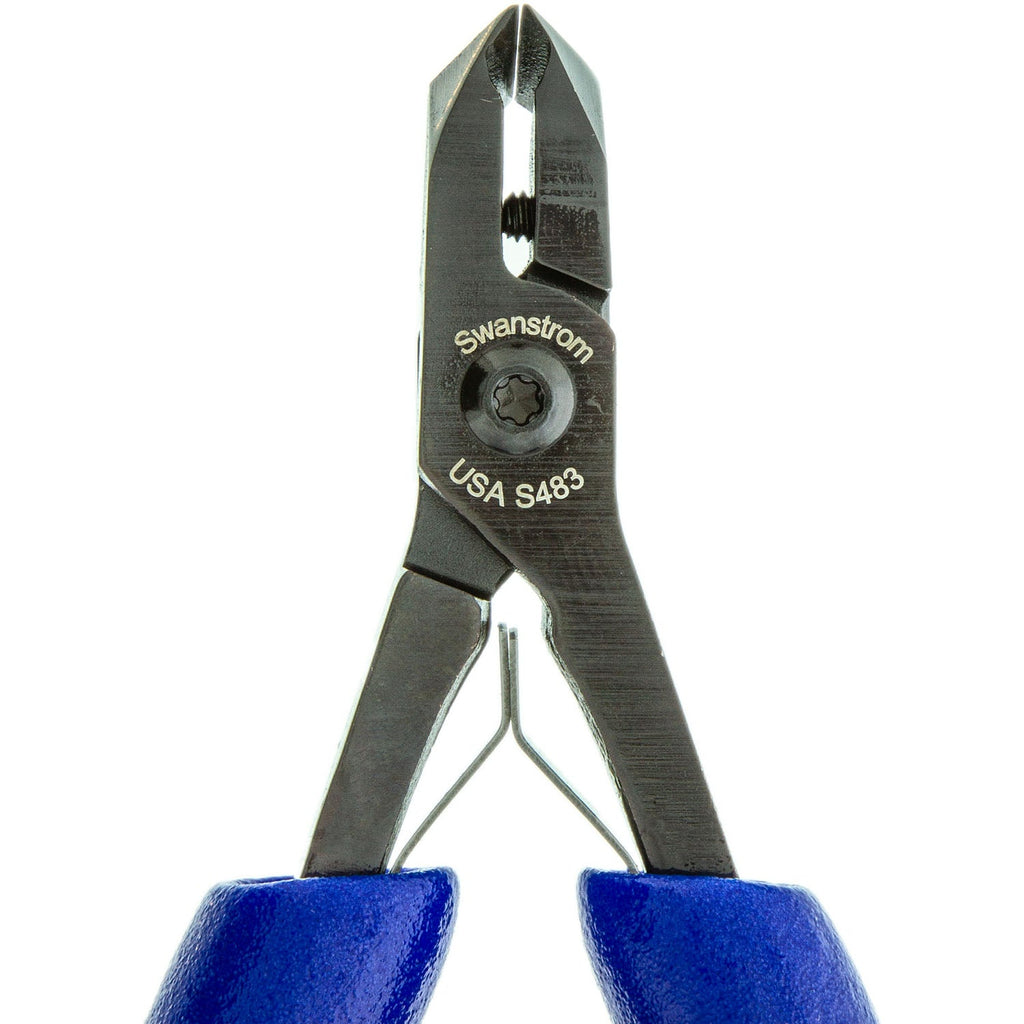 Short Jaw 60º Tapered Nose End Super Flush Cutter | Micro-Tools