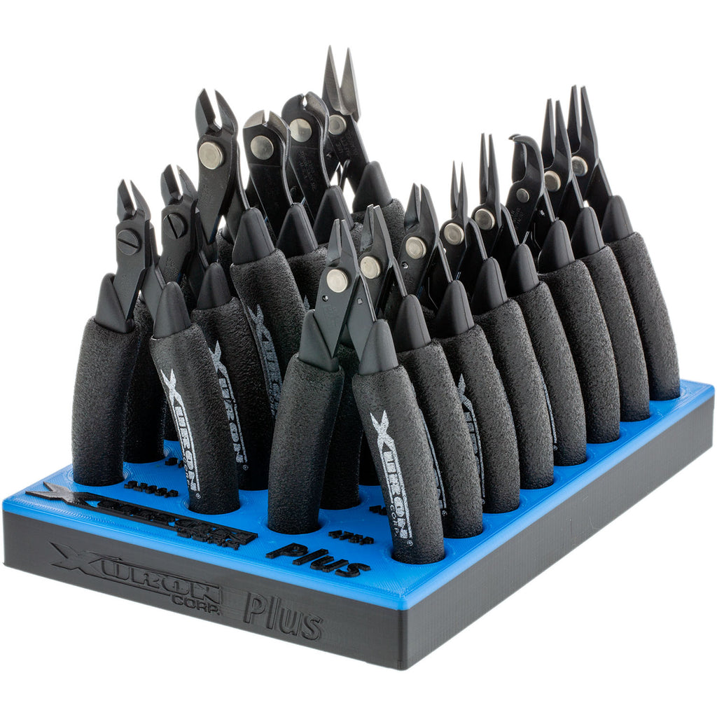 Set, 14 Piece, Xuron® Plus Pliers & Cutters Set in Stand Default Title