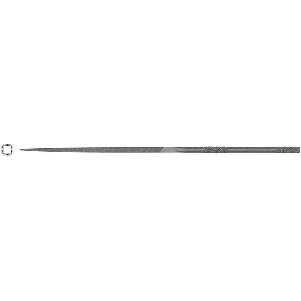 Grobet USA Swiss Pattern 16cm Square Needle File, Cut 0