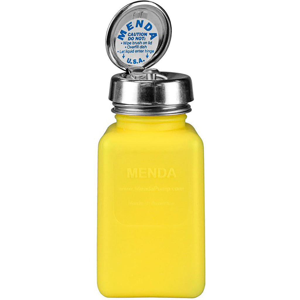 Menda - Pure-Touch, Yellow, Durastatic Square, HDPE, 6oz Default Title