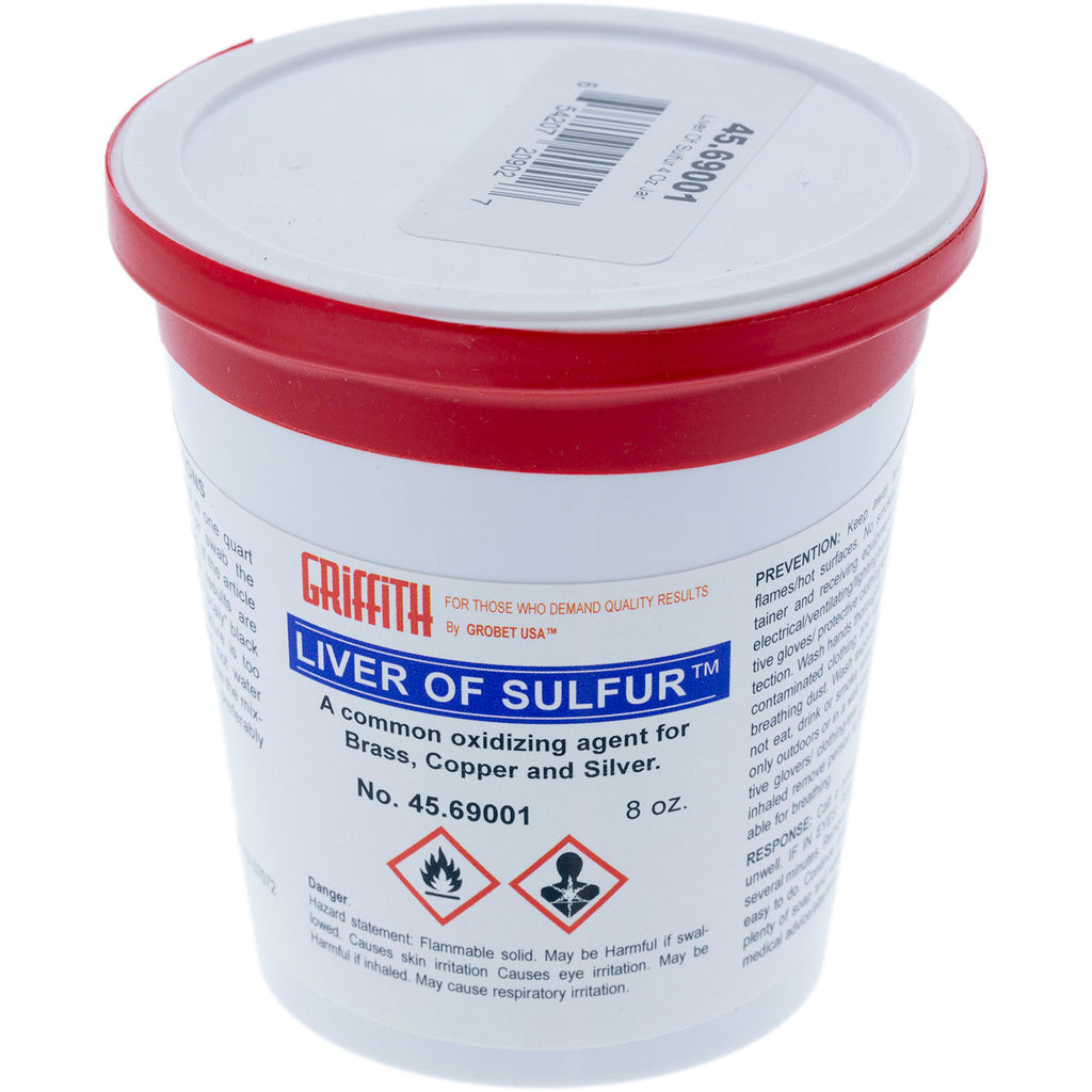 Liver Of Sulfur 8 Oz Jar Default Title | Micro-Tools