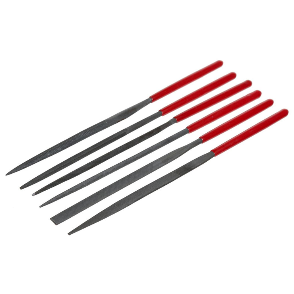 File Set - Needle, Dip Handle, 3mm x 140mm, 6 Pc | Micro-Tools