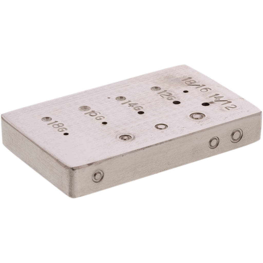 Jeweler's Basics® - Steel Riveting Block | Micro-Tools