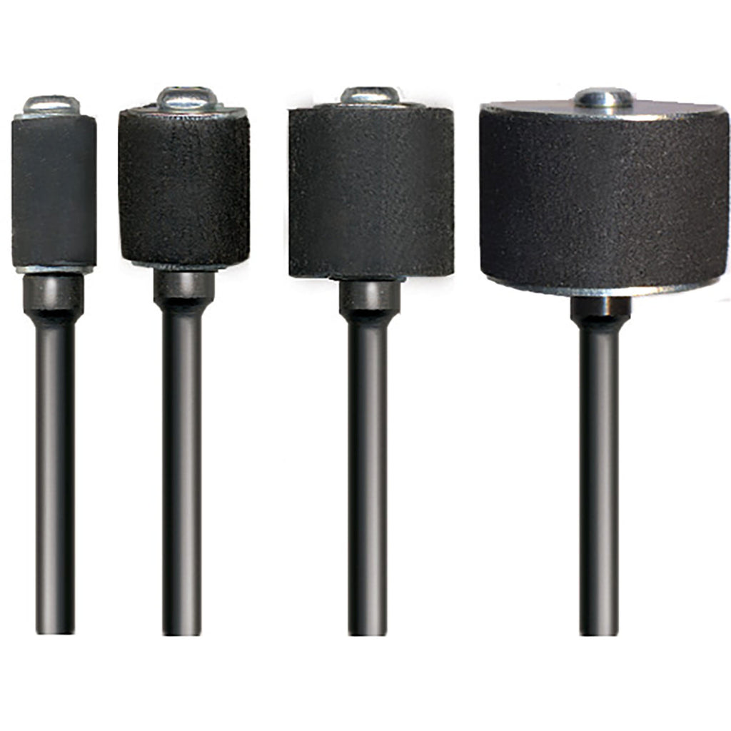 Rubber Sanding Drum Mandrel, 1/2” long, 1/8” Shank | Micro-Tools