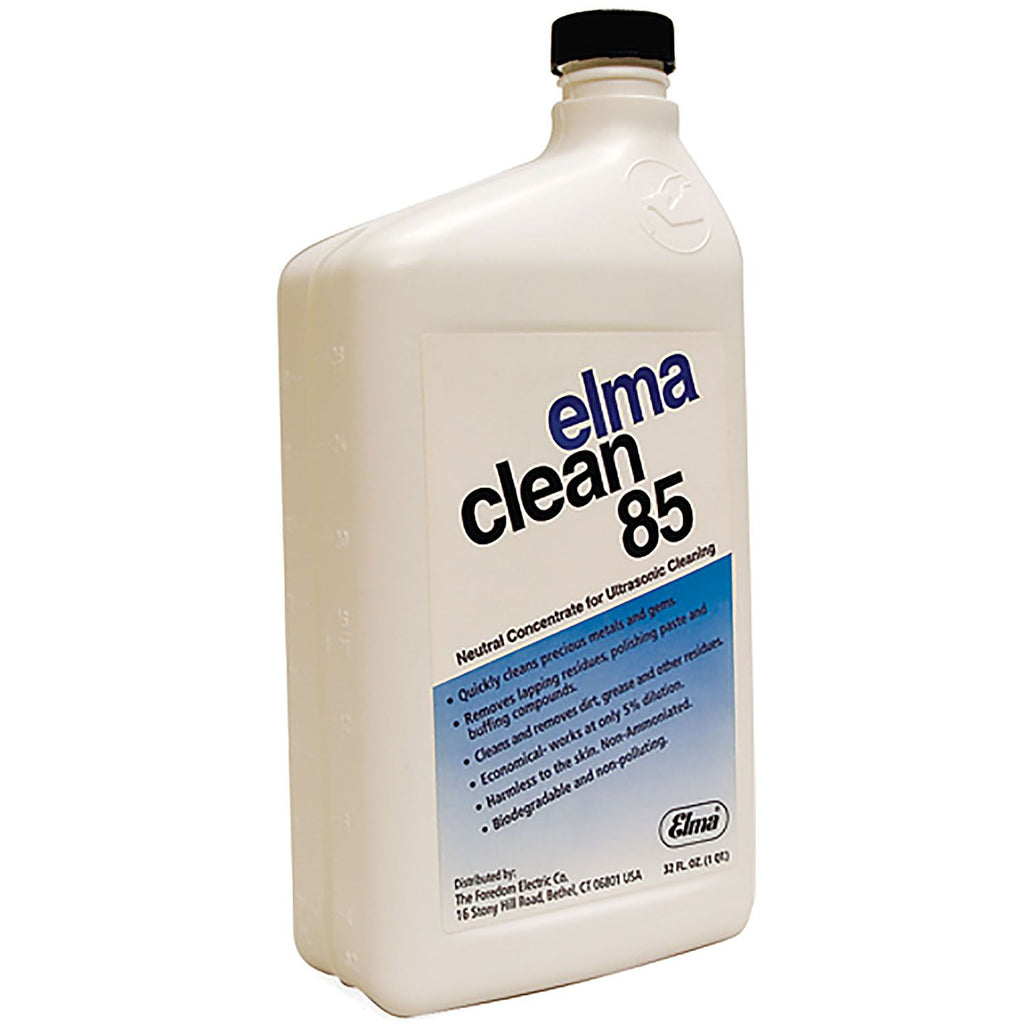 Elma Clean 85, cleaning solution, 1 quart Default Title