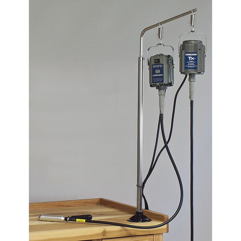 Motor Hanger, with 2 Spring Hooks, Base Mount | Micro-Tools