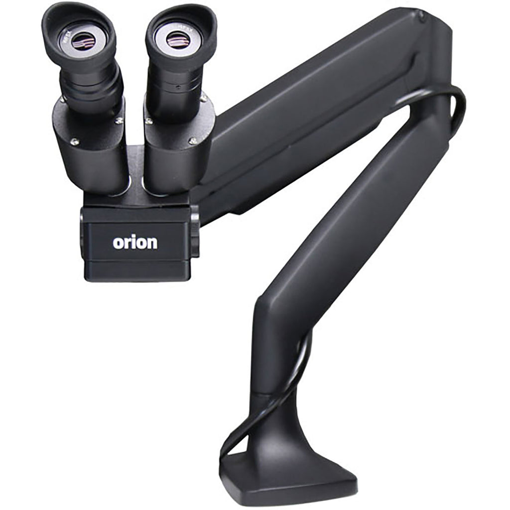 Orion Swing Arm & Microscope setup, with Optical Shutter, Light, and 5x ...