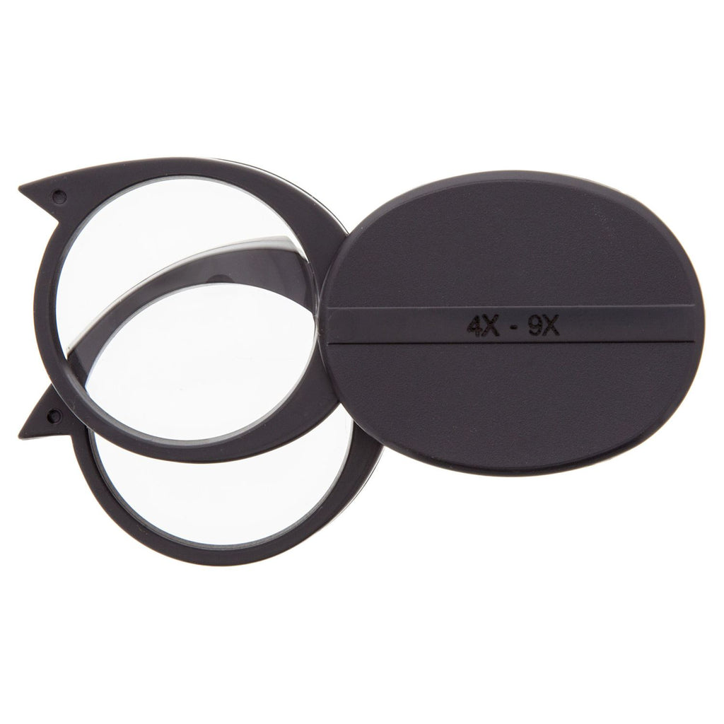 Double Folding Pocket Magnifier -4x, 5x or 9x | Micro-Tools